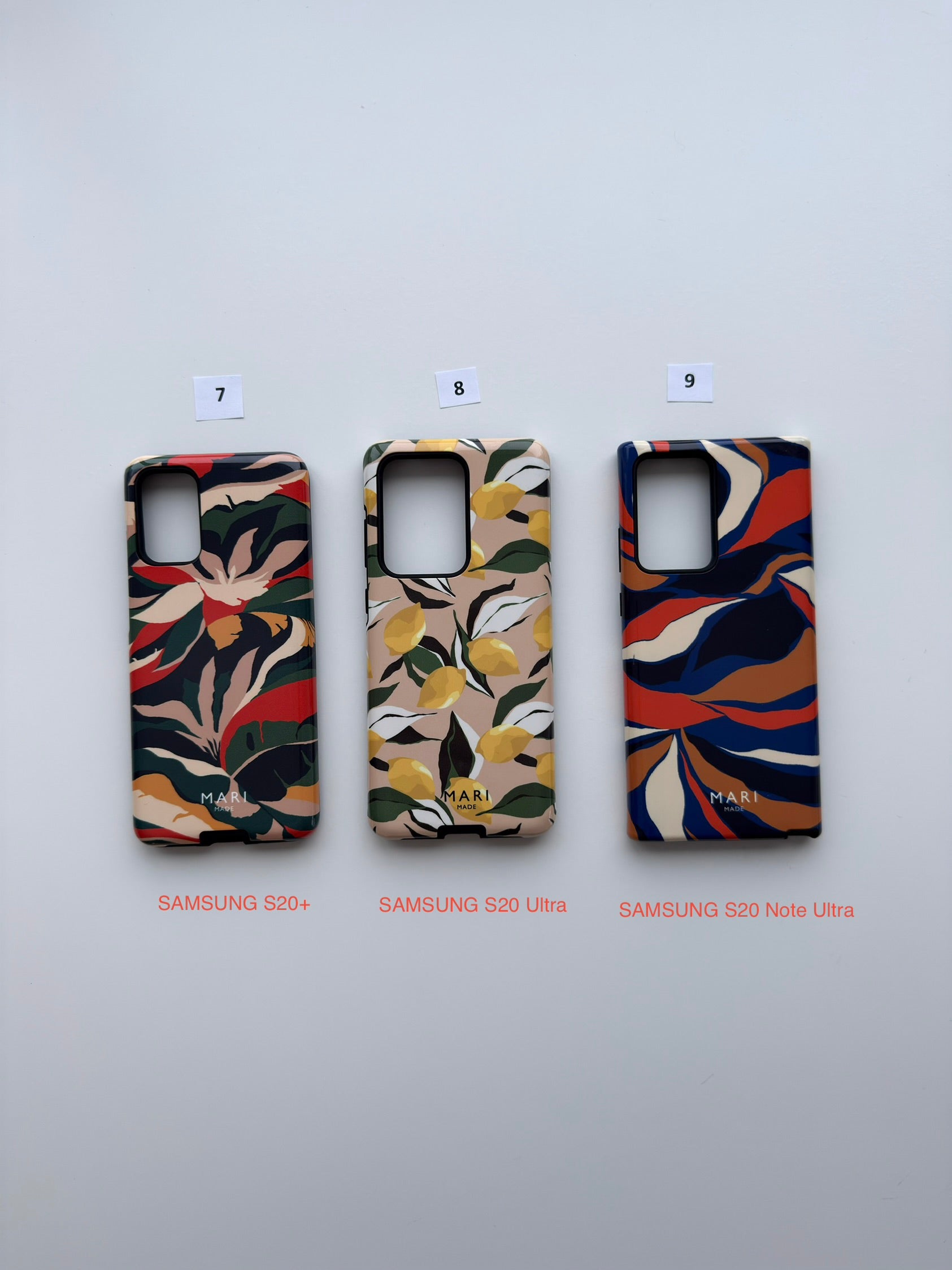 Samsung S20/ FE/ Note Ultra/ Ultra/ Plus – Mari made