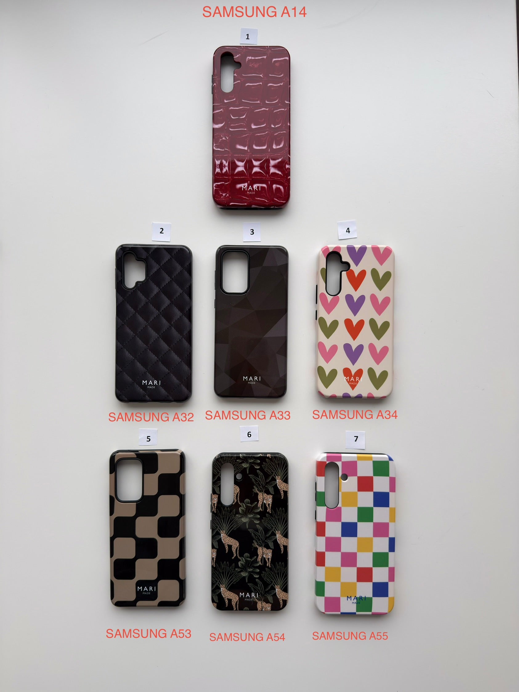 Samsung A14/ A32-A34/ A53-A55 – Mari made