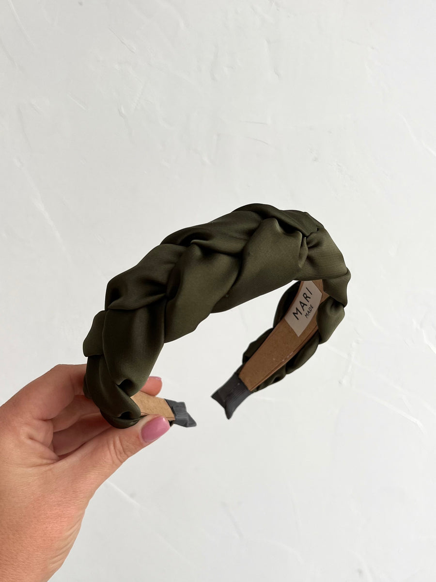 Samanų spalvos lankelis – Mari made