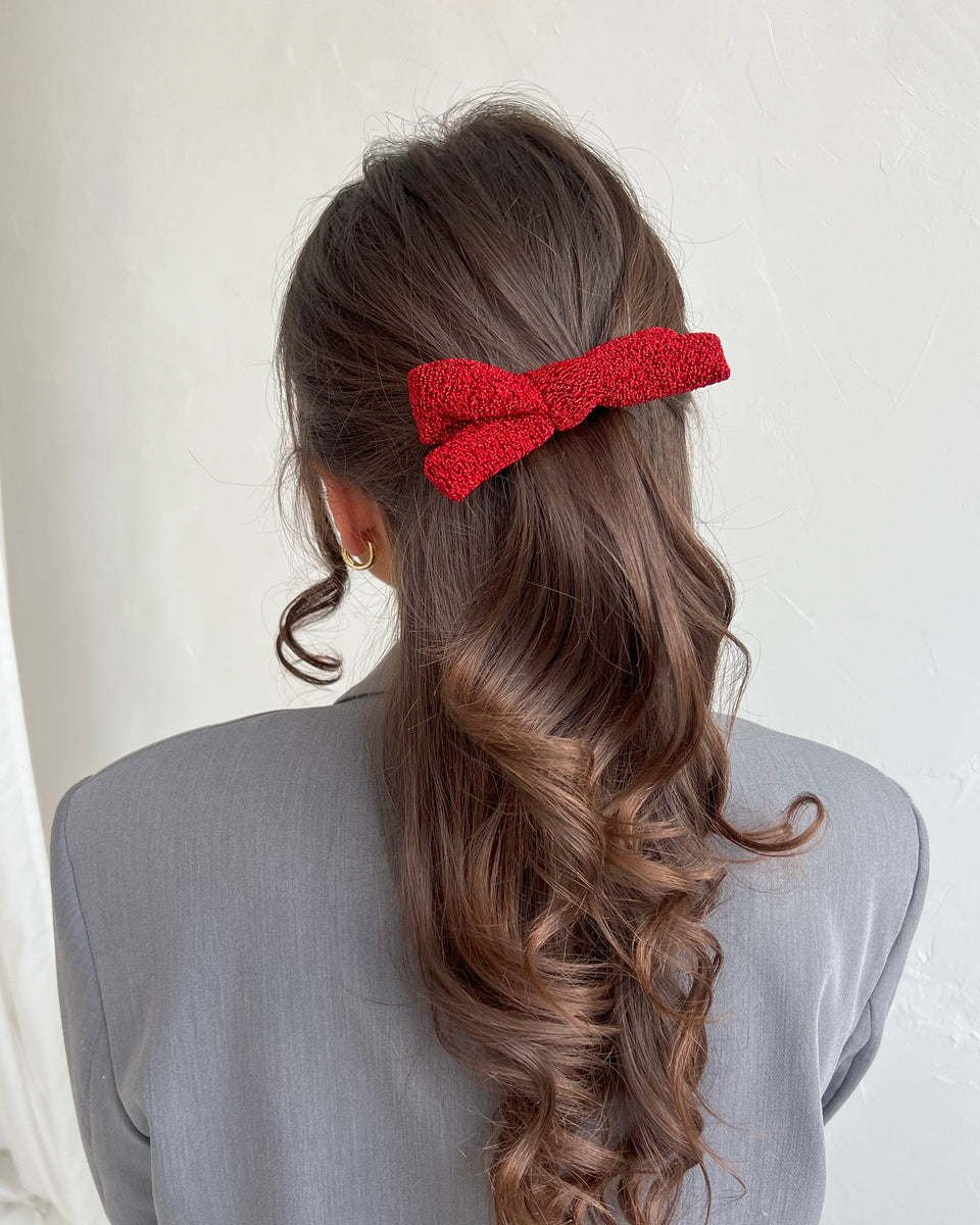 Sparkling red mini kaspinas – Mari made